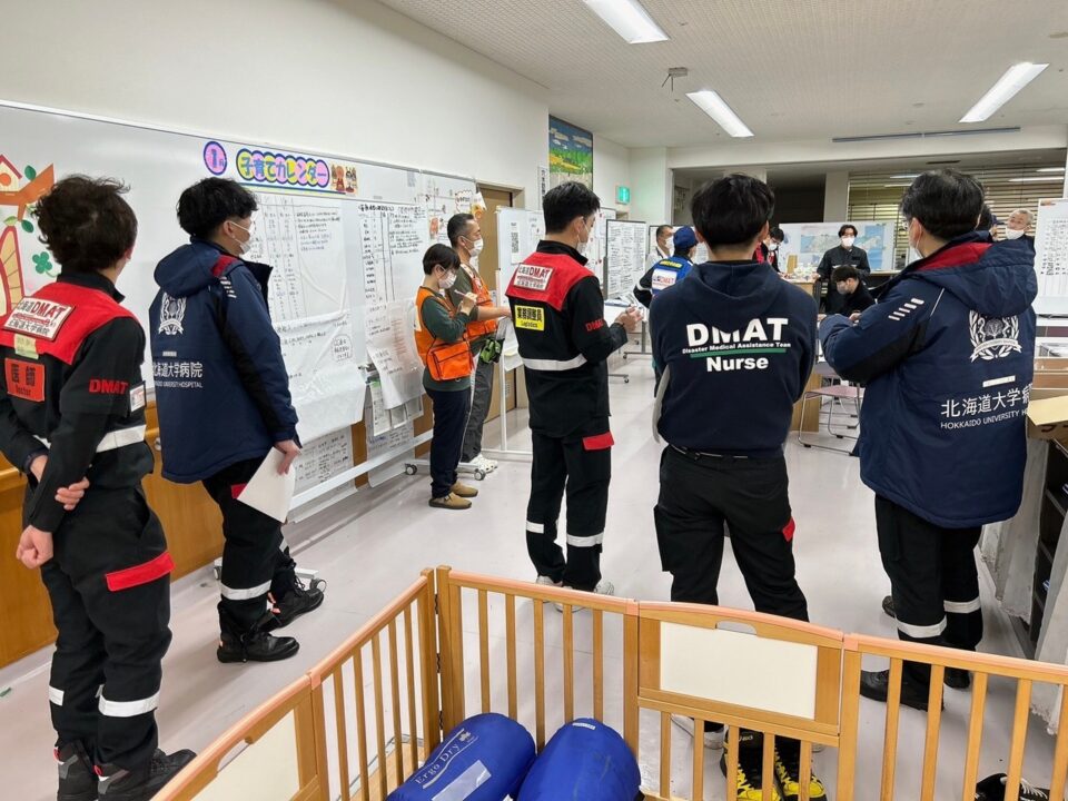 【令和6年能登半島地震】北海道大学病院DMAT隊派遣 – いいね！Hokudai
